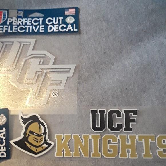 Wincraft | Other | Ucf Knights Perfect Cut Reflective Decals Set Of 2 ...